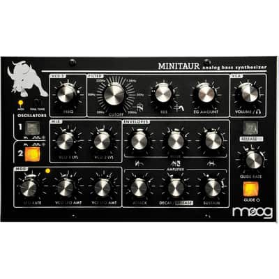 Moog Minitaur Analog Bass Synthesizer with 2x Oscillators | Reverb