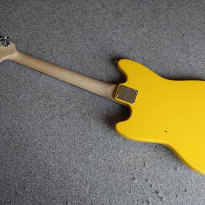 Fender Squier Sonic Mustang 2000s - Graffiti Yellow Parts | Reverb