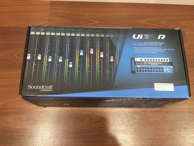 Soundcraft Ui24R 24-Channel Digital Mixer/USB Recorder with | Reverb