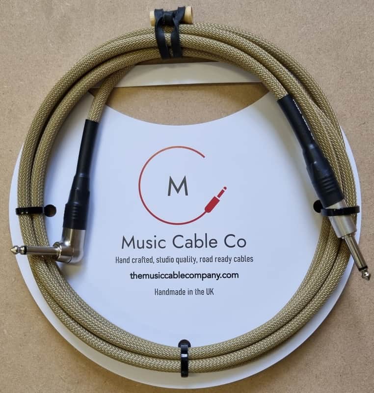 Music Cable Co Instrument Cable CoreB 3m Straight-to-Right, | Reverb