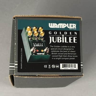 Wampler Golden Jubilee Pedal 2026 - Green, Mint w/ Box | Reverb