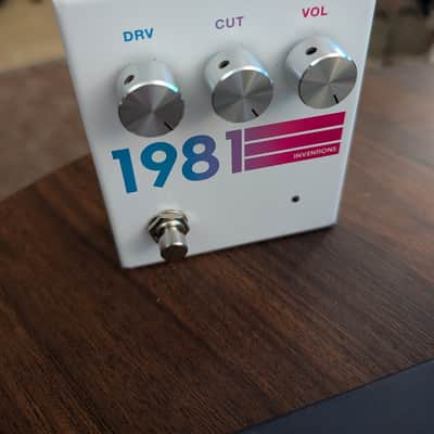 1981 Inventions DRV 2022 - Hyperfade White | Reverb