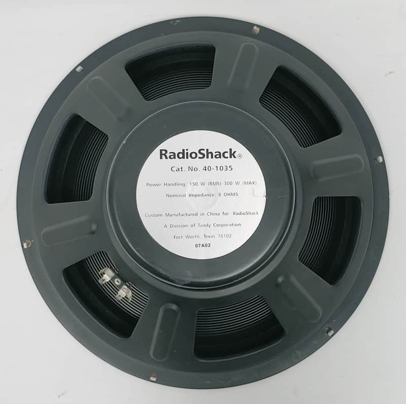 Radio Shack 15” Polypropylene Woofer No. 40-1035 | Reverb