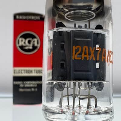 RCA 12AX7A Preamp Tube | NOS Tested Grey Plate | Guitar Amp | | Reverb