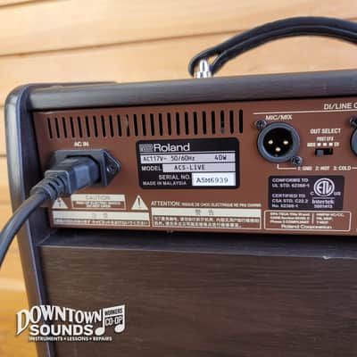 Boss ACS-LIVE Acoustic Singer Live 60w 1x6.5" Guitar Combo | Reverb