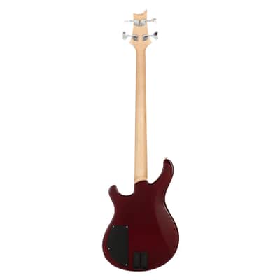 PRS Grainger 4 String 10 Top Electric Bass Guitar - Fire Red | Reverb
