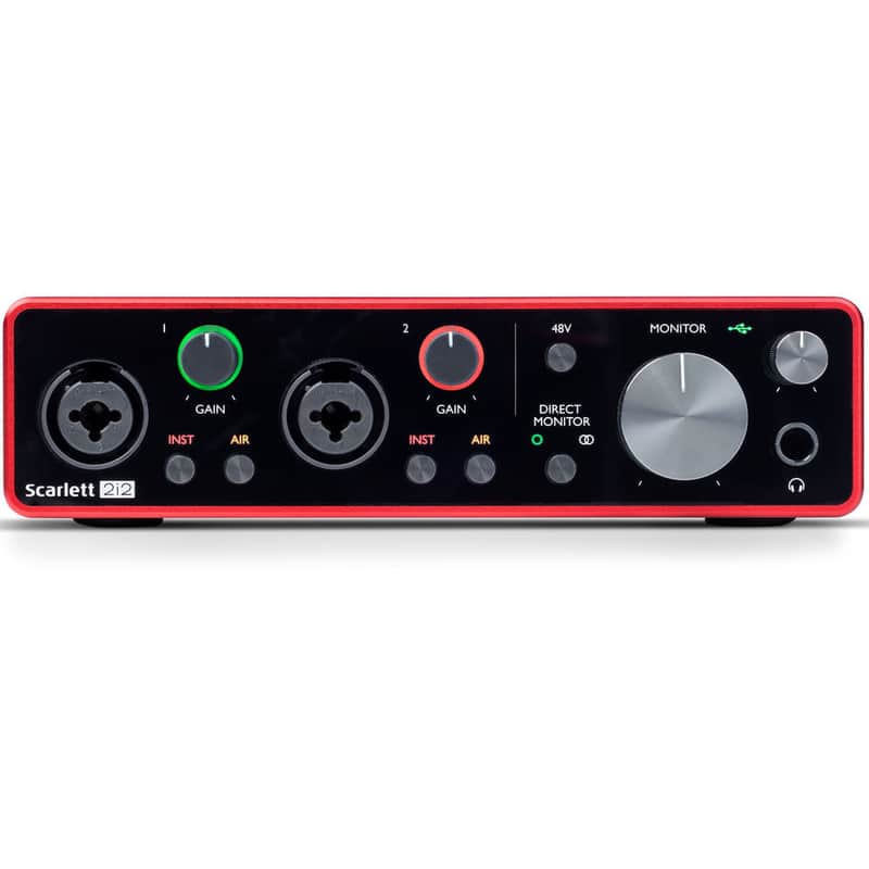 Focusrite Scarlett 2i2 3rd Gen USB Audio Interface | Reverb