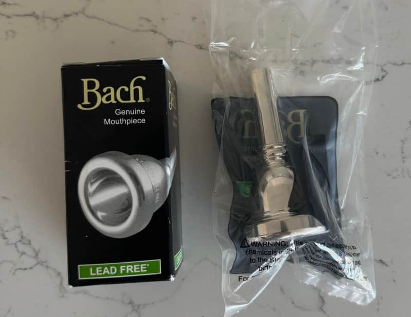 Bach 3506HAL 6.5 Small Shank Trombone Mouthpiece 2020’s - | Reverb
