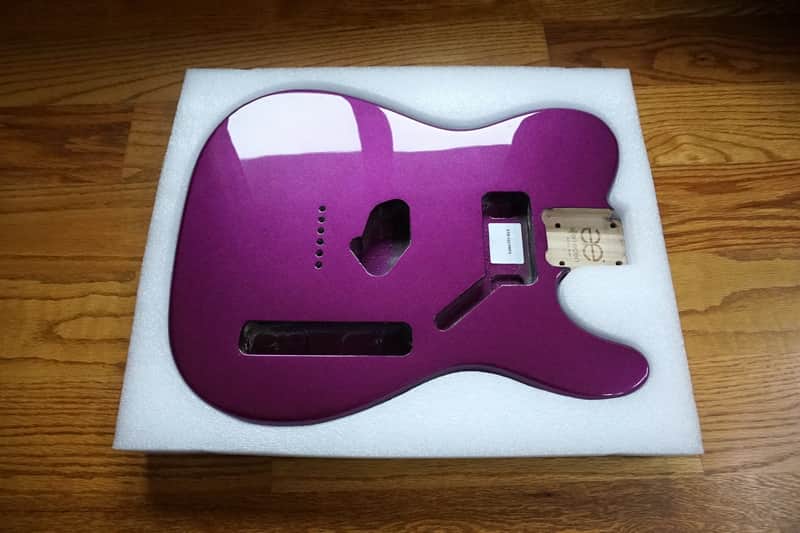 Allen Eden Telecaster 2022 - Purple Sparkle Gloss | Reverb