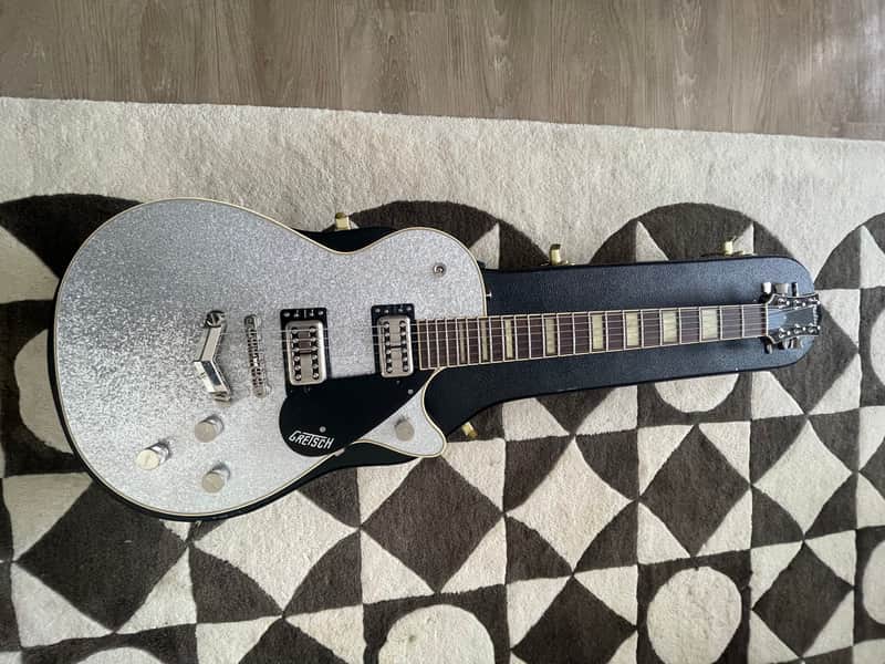 Gretsch G6229 Players Edition JET 2018 Silver Sparkle | Reverb Canada