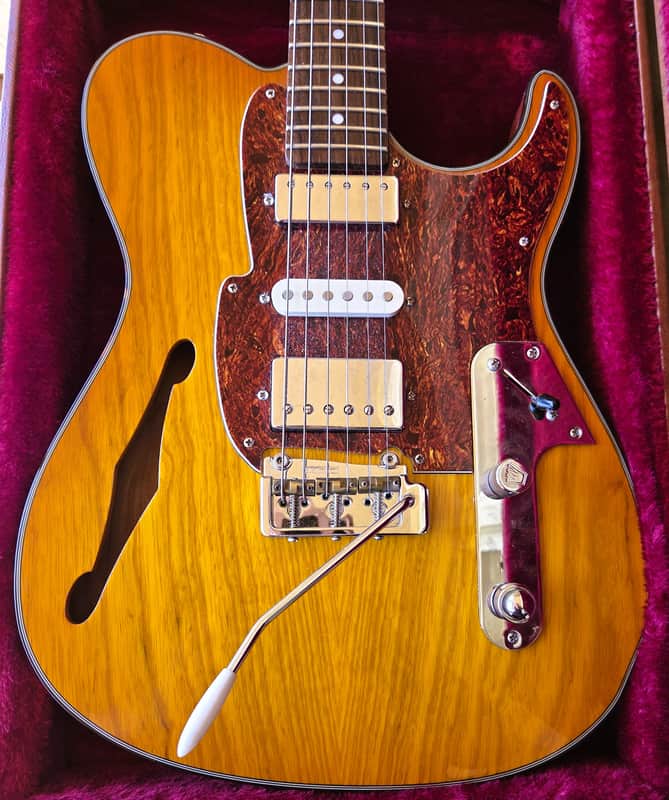 Fret King Country Squire Semitone Deluxe Thinline wHSC | Reverb