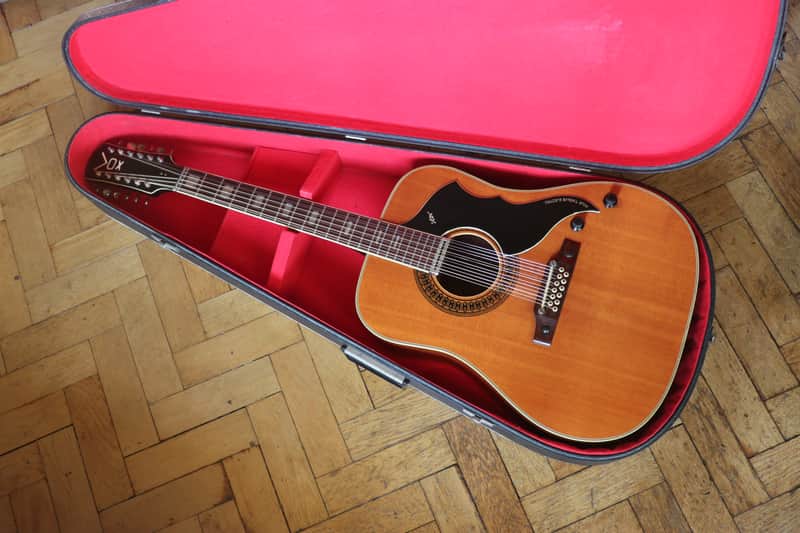 Rare Early Vintage Vox V240 (Folk Electric 12) c.1964 + | Reverb UK