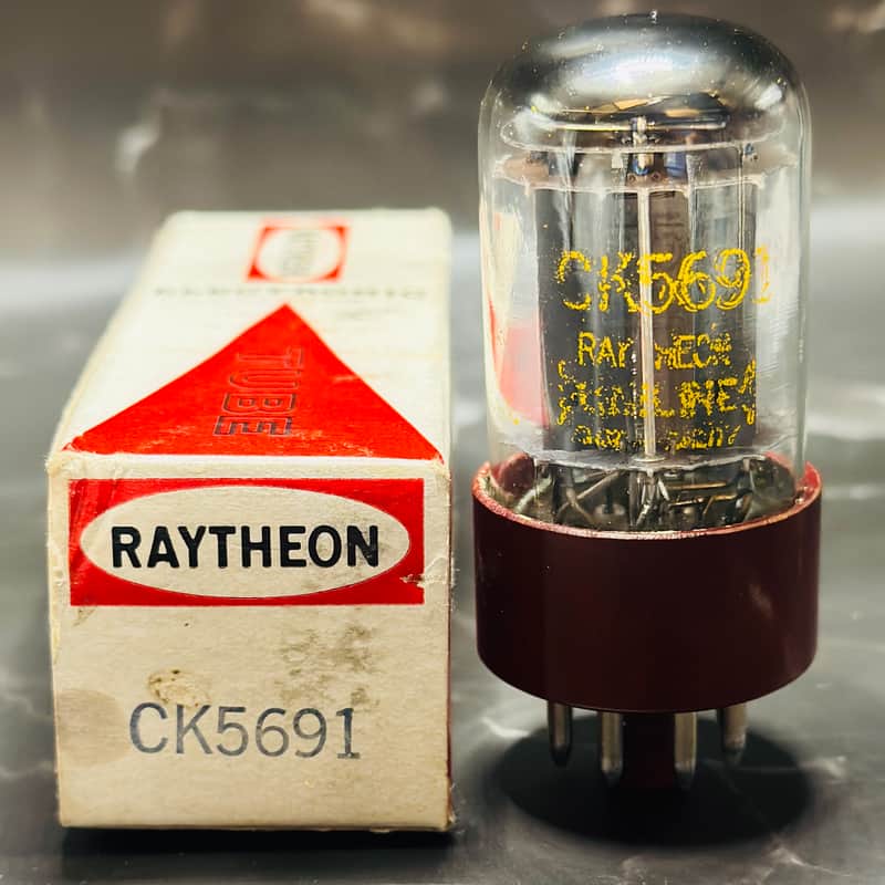 Raytheon CK5691 (6SL7) Red Base 1950s - Tested | Reverb Australia