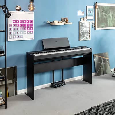 Yamaha - P225BLB - Deluxe Digital Piano Bundle | Reverb