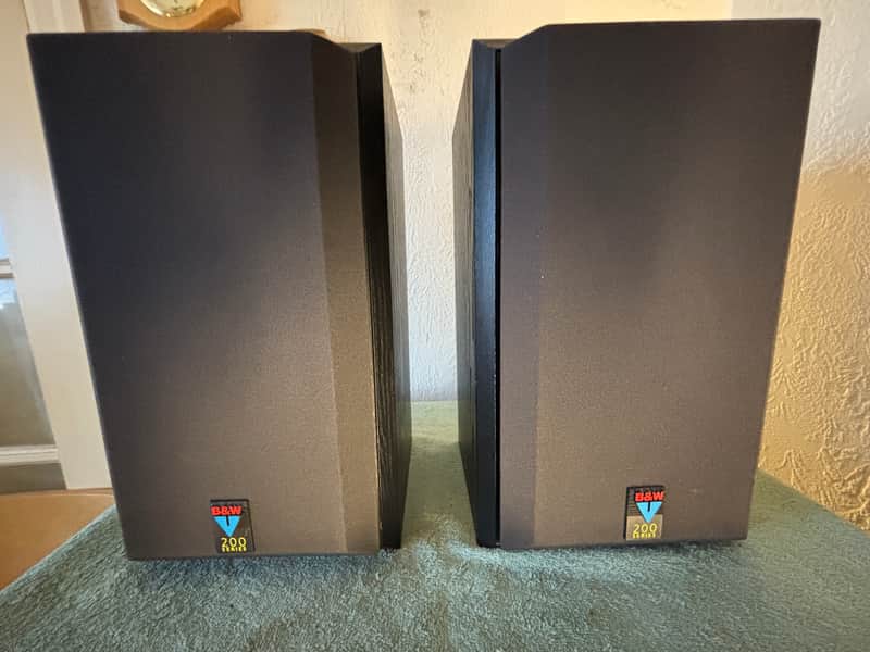 Bower & Wilkens B&W 200 Series- V201-2 Way Bookshelf Speakers | Reverb