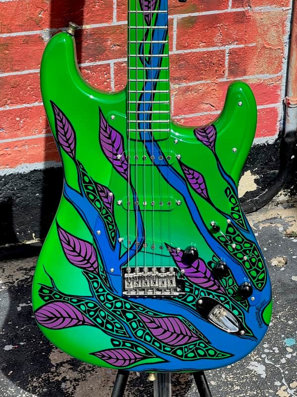 Fender Stratocaster 2005 Master Built then painted | Reverb France