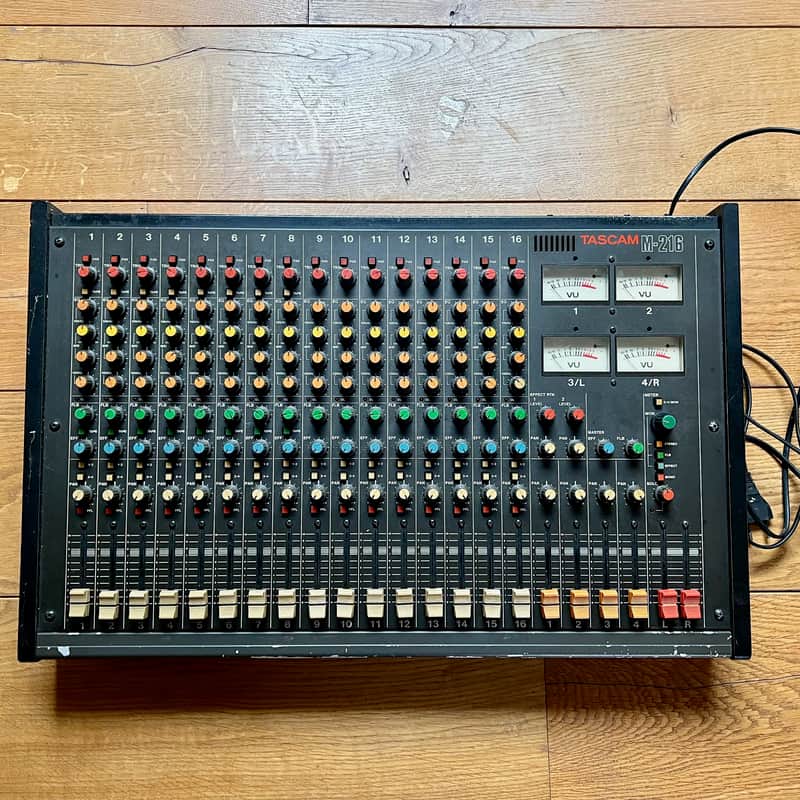 Tascam M-216 Vintage 16 Channel Analog Mixer • | Reverb Canada