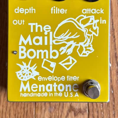 Menatone Custom - Mail Bomb Envelope Filter Auto Wah w/ Box - | Reverb