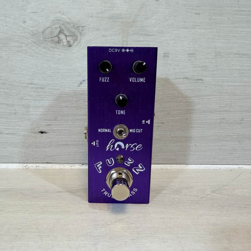 Horse Fuzz Guitar Effects Pedal – Purple | Reverb