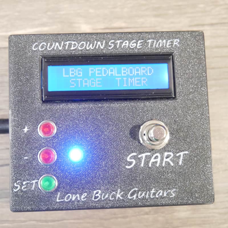 Pedalboard Stomp Box Stage Timer Countdown Gig Adjustable | Reverb