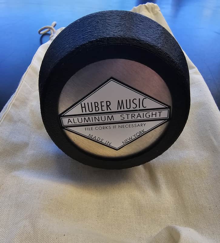 Huber Music Trumpet Aluminum Straight Mute 2026 - Black | Reverb