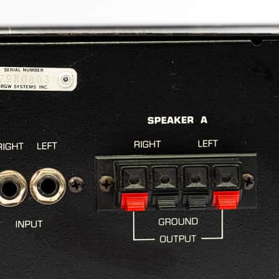 BGW 410 Stereo Power Amplifier 200W x 2 @ 8 Ohms Rackmount | Reverb