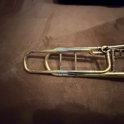 Bach 42BO Stradivarius Series Tenor Trombone with Open Wrap F | Reverb