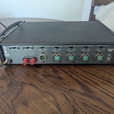 Shure M267 Late 90's - Black (Colorful Mic Pre, mixer, and | Reverb