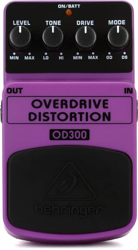 Behringer OD300 Overdrive Distortion Pedal | Reverb