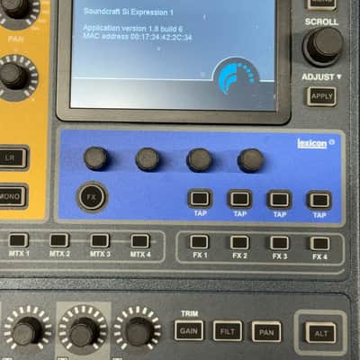 Soundcraft Si Expression 1 16-Channel Digital Mixer (w/Dante | Reverb