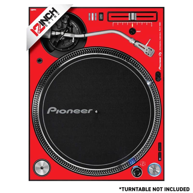 12 Inch Skinz (6) Piece Colored Kit to fit Pioneer PLX-1000 | Reverb