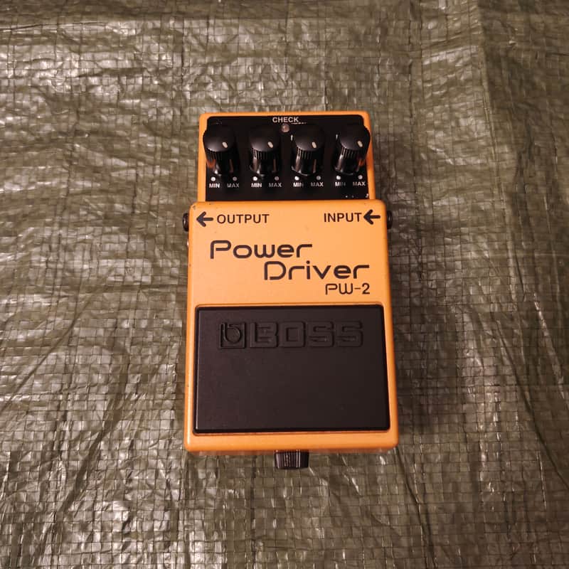 Boss PW-2 Power Driver Overdrive/Distortion Weed Japan Mod | Reverb