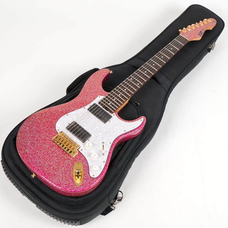 ESP SNAPPER-7 Ohmura Custom 7-String Electric Guitar Pink | Reverb