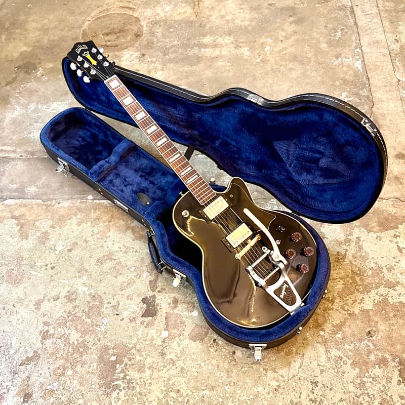 Guild M75 Bluesbird 1973 Bigsby Old Black original vintage | Reverb