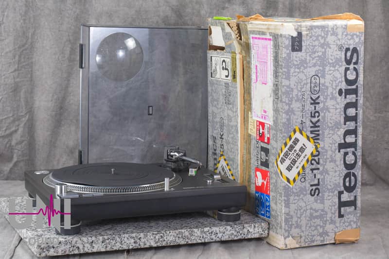 Technics SL-1200MK5 Black Direct Drive DJ Turntable in | Reverb Canada