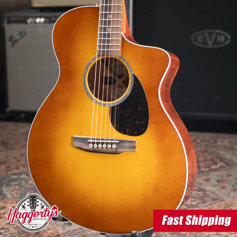 Martin SC-13E Modern Mezcal Burst Acoustic/Electric Guitar - | Reverb