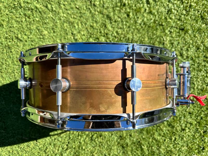 Slingerland Custom Brass Snare Drum 14 x 5 10 lug 1960s - | Reverb