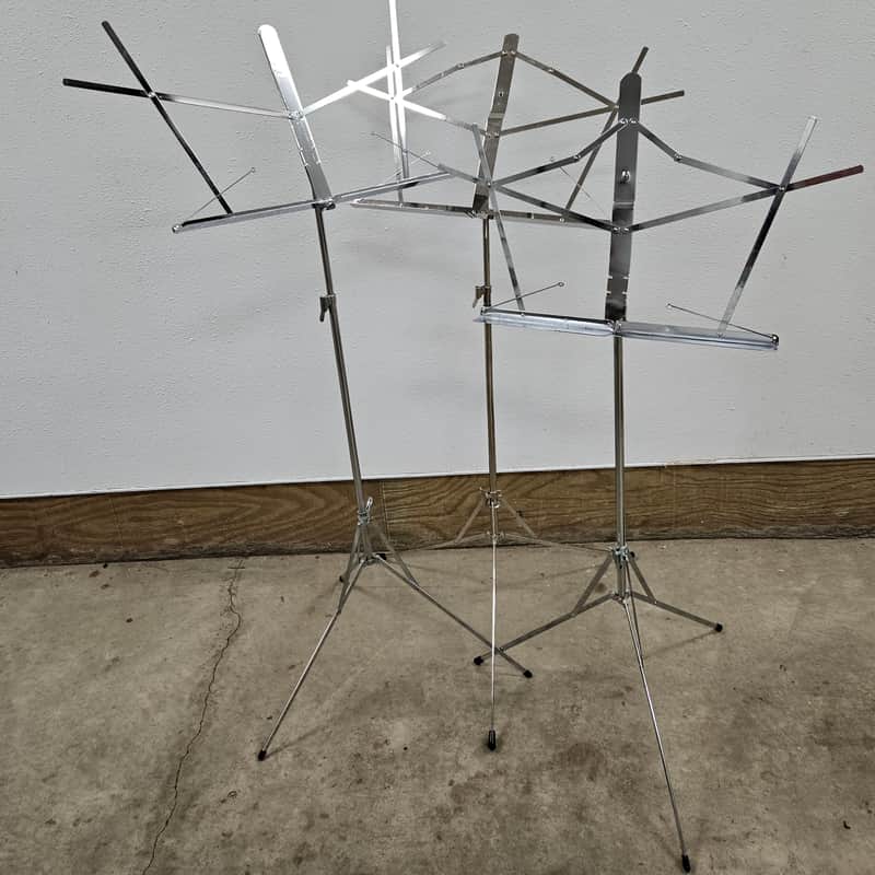 3 Portable Music Stands | Reverb