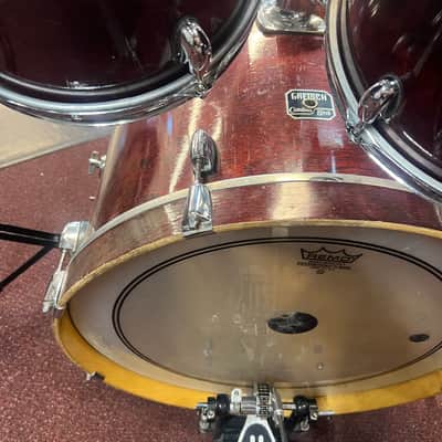 Gretsch Catalina Birch 8/10/12/14/22" Drum Set Kit in Wine | Reverb