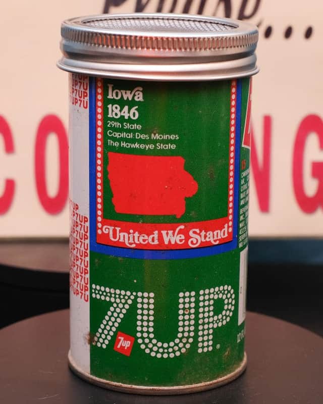 Lo Fi Soda Can Microphone - 1976 7up Iowa | Reverb