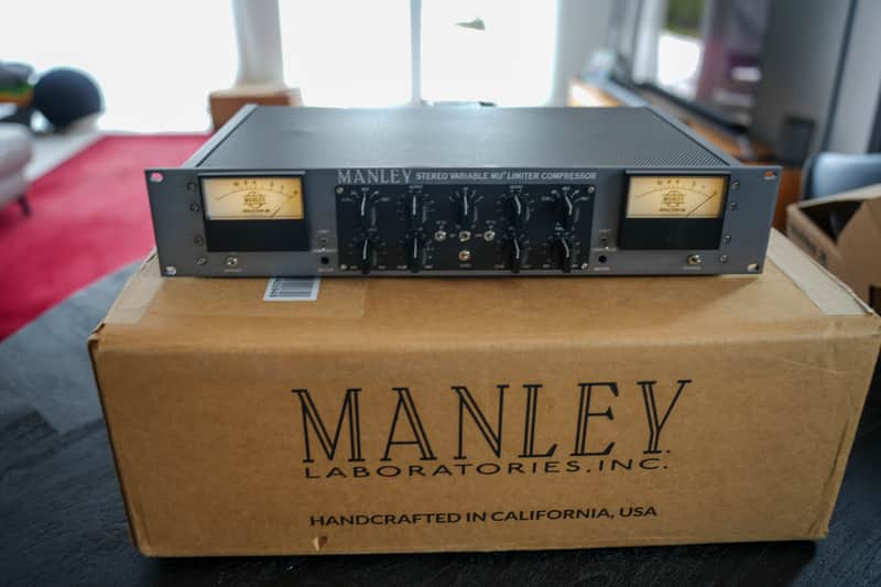 Manley Labs Variable MU Stereo Tube Compressor Limiter | Reverb