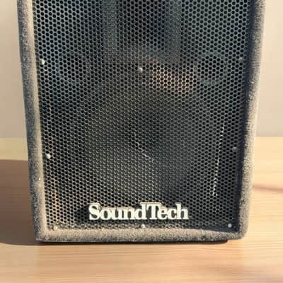 SoundTech S-12 Speaker Passive Pro Audio Cabinet Carpeted PA | Reverb