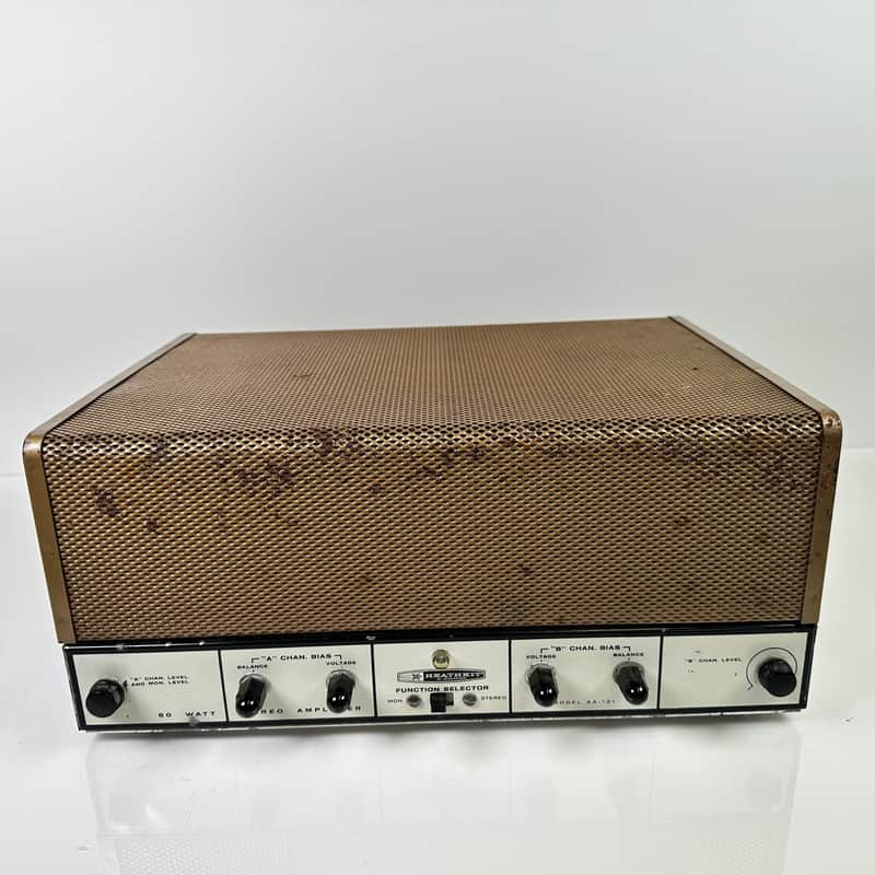 Vintage Heathkit AA-121 / Daystrom 80 watt Stereo Tube | Reverb
