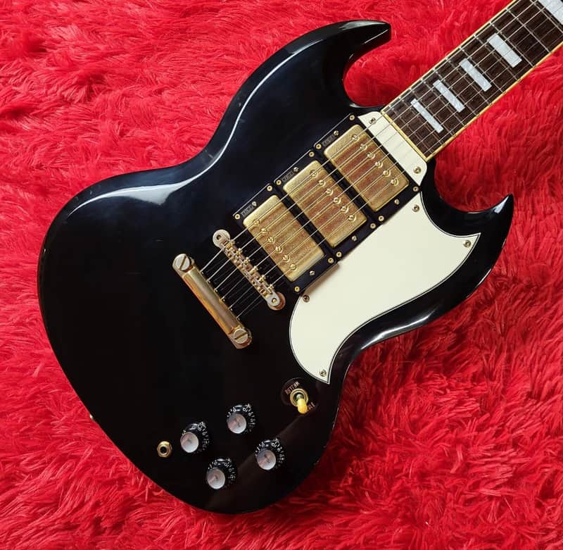 Burny RSG-75 '63 (RSG-70) Revival Series - 3 Pickup SG Custom | Reverb