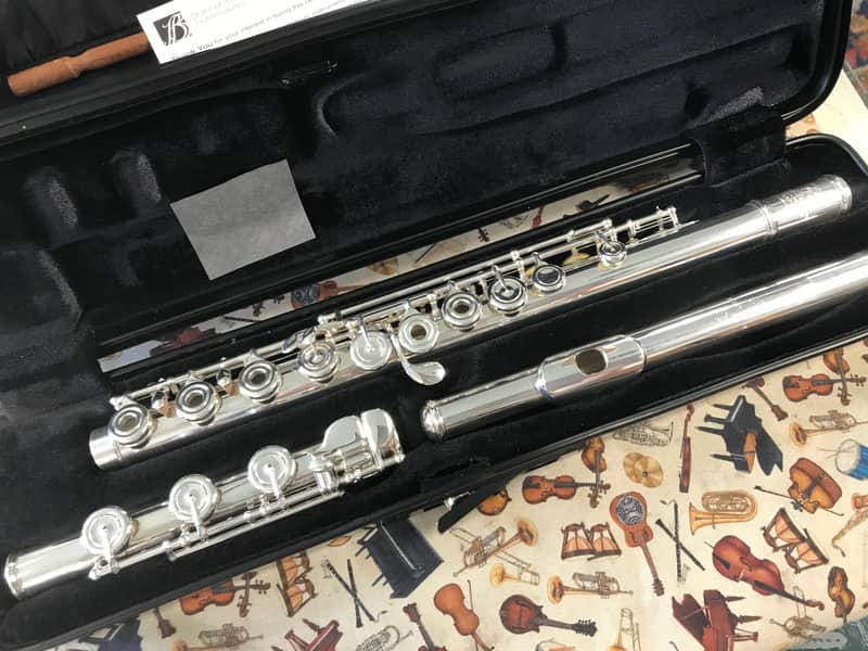 Brannen-Cooper Brogger System Solid Silver Professional Flute | Reverb