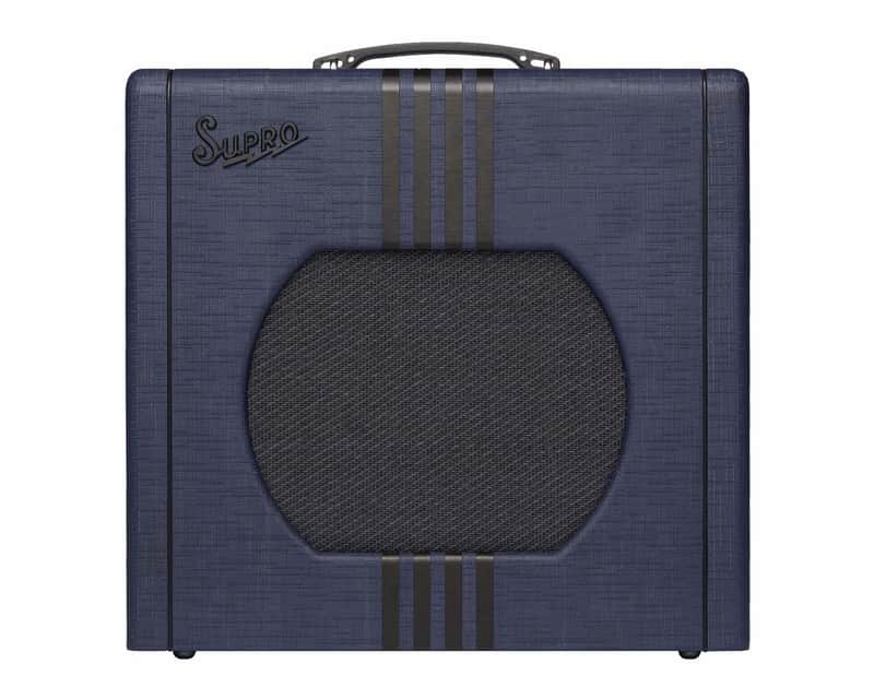 Supro Delta King 12 Guitar Amplifier - Navy Blue | Reverb