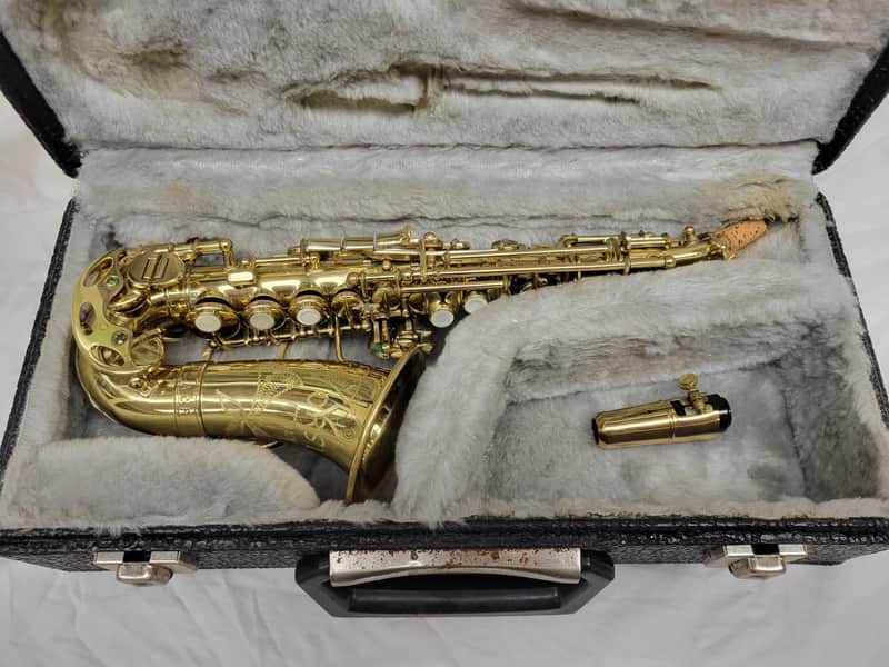Very Rare vintage Orsi curved Sopranino Eb saxophone | Reverb