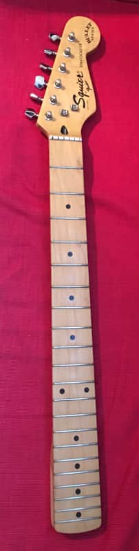 Fender Squier “Bullet Series" Standard Stratocaster NECK 1996 | Reverb