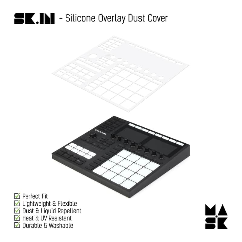Silicone Overlay Dust Cover for Native Instruments Maschine | Reverb