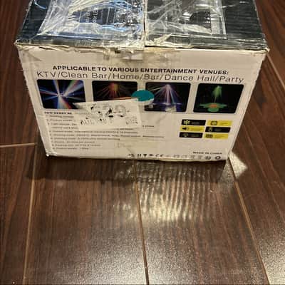 4-In-1 Derby Effect Light DMX LED Laser Strobe DJ Party Stage | Reverb